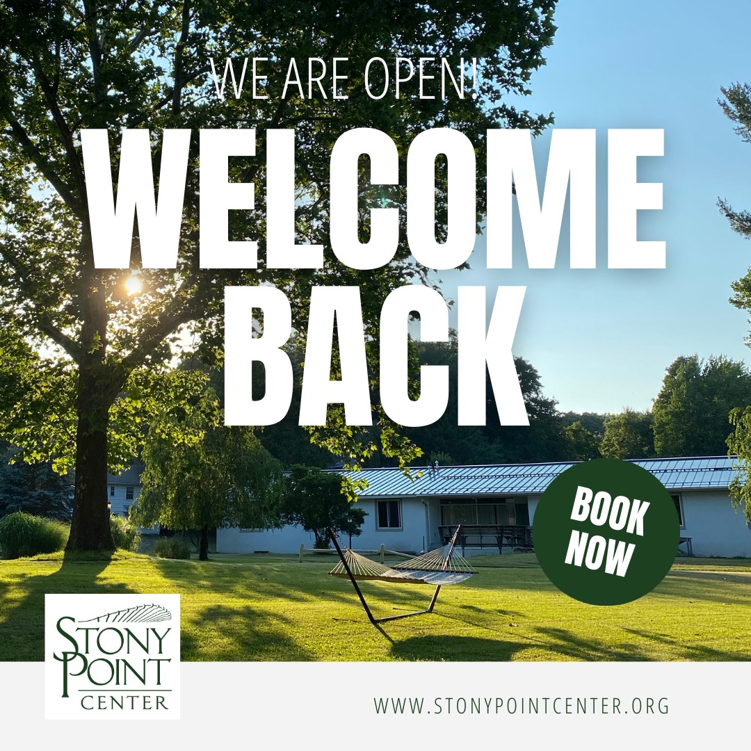 Welcome Back, We're Open! - Stony Point Center